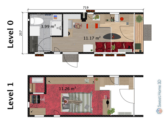 Sweet Home 3D Design Showcase | 3D Home Design Inspirations & Examples